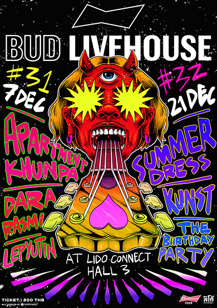BUD LIVEHOUSE - December 2022 - Ticketmelon