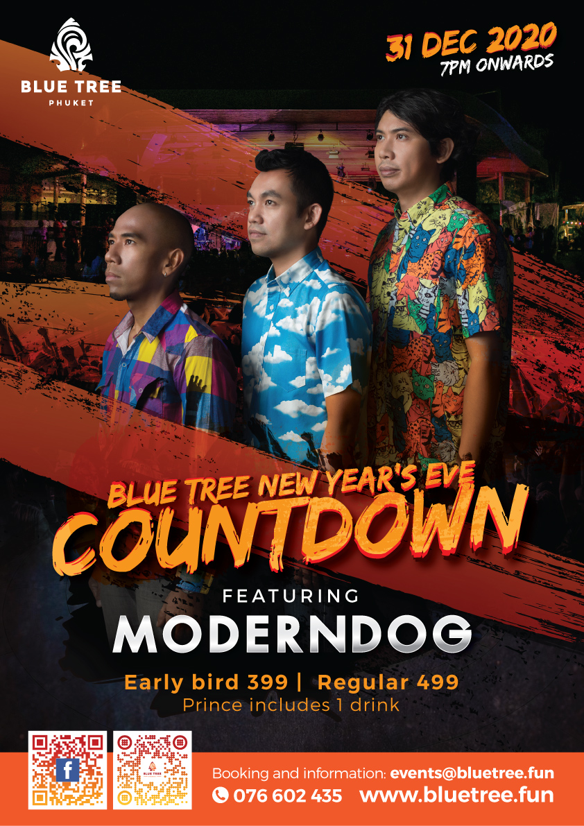 BLUE TREE COUNTDOWN FEATURING MODERNDOG - Ticketmelon