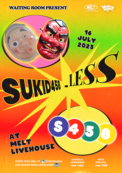 Melt Livehouse: Sukid458 + _less - Ticketmelon