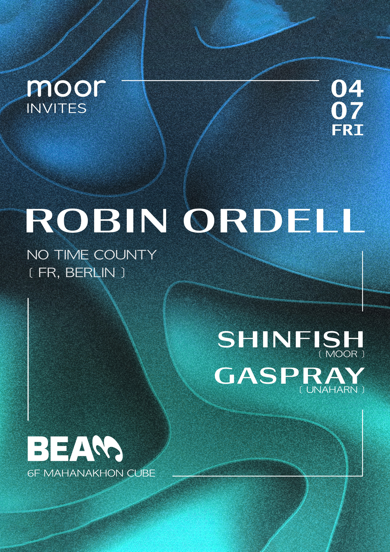 moor invites: Robin Ordell - Ticketmelon