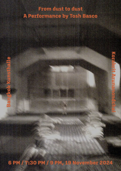 "From dust to dust" – A Performance by Tosh Basco in Conversation with ...